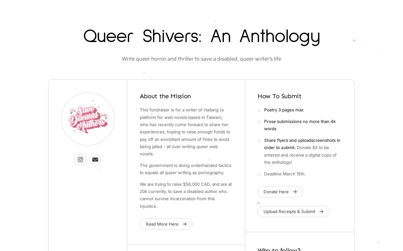 Save queer writers; spread queer joy
